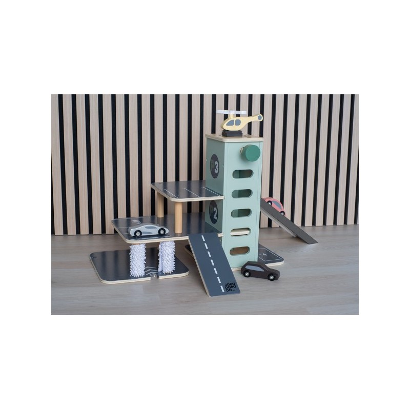 Drewniany garaż dla dzieci - zapewnij niezapomniane przygody!